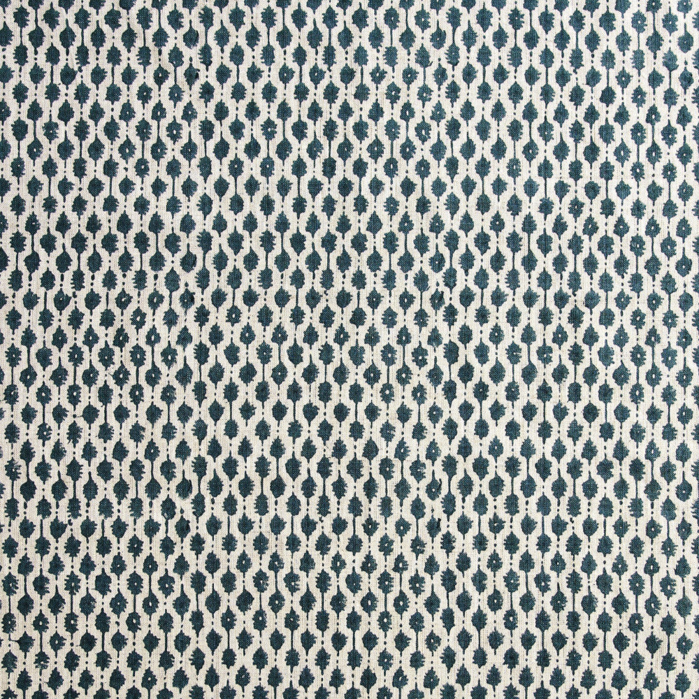 Siam Pacific Blue Linen Fabric – Inside Story Australia